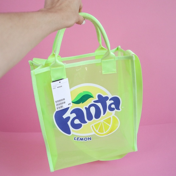 Fanta | Bags | Fanta Transparent Shopper Tote | Poshmark